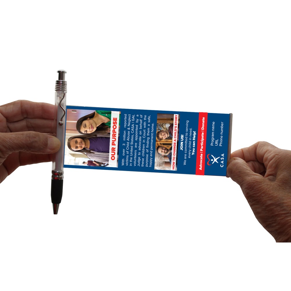 CUSTOM Banner Pen - Change A Child's Story