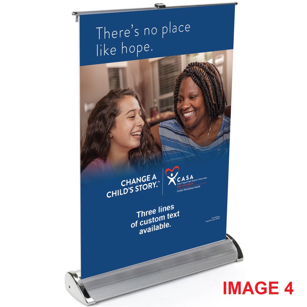 Table Top Retractable Banner (17" X 12")