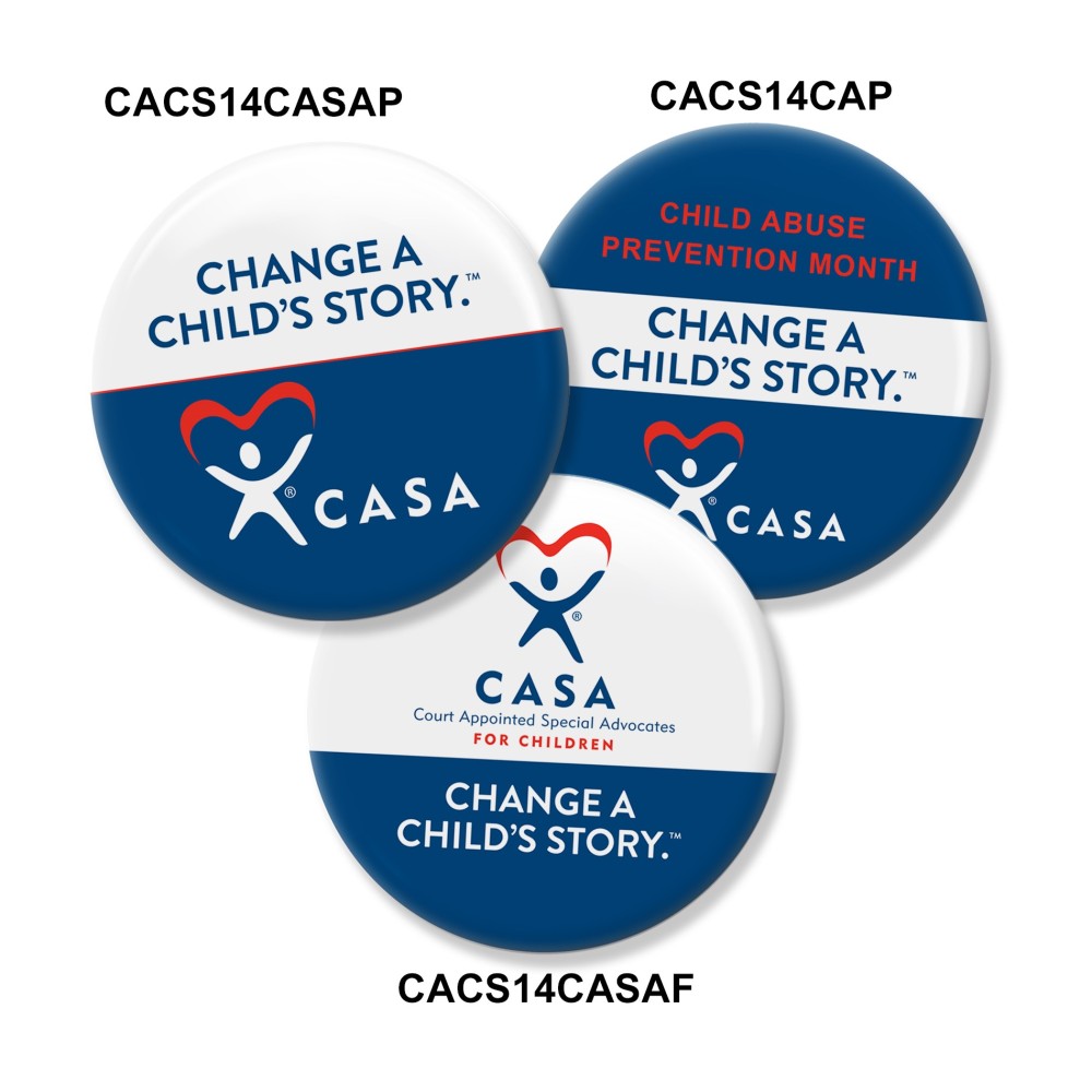 Change a Child's Story Button Round