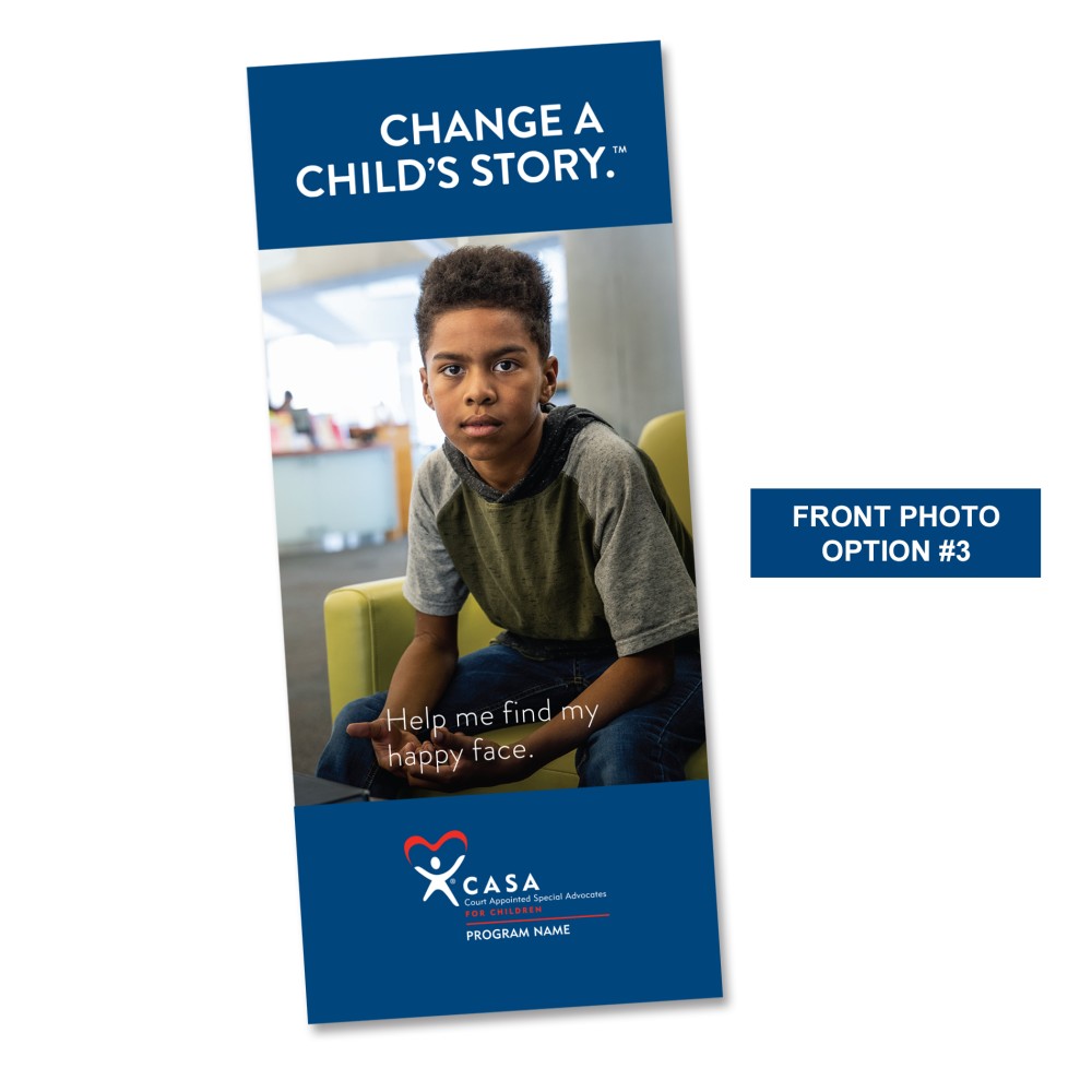 Change a Child's Story Brochure (Custom Logo, Contact & QrCode)