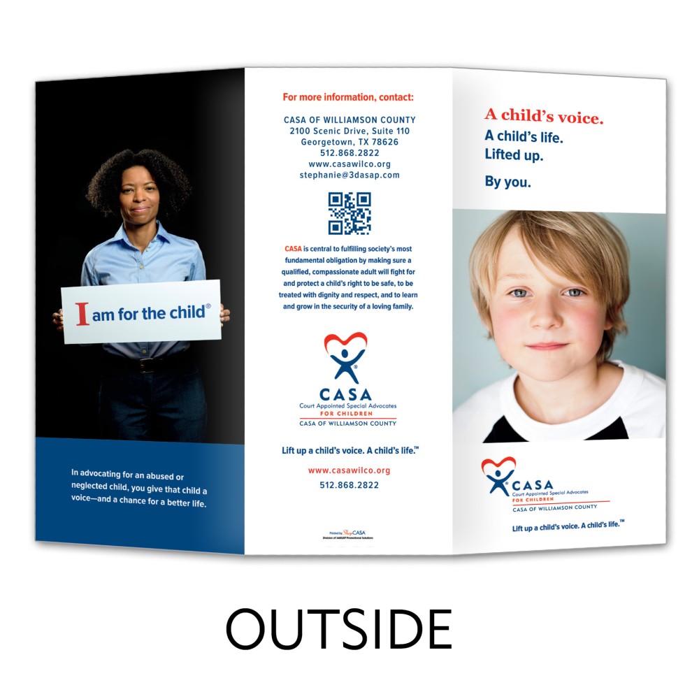 CASA Brochure (Custom Logo, Contact & QrCode)