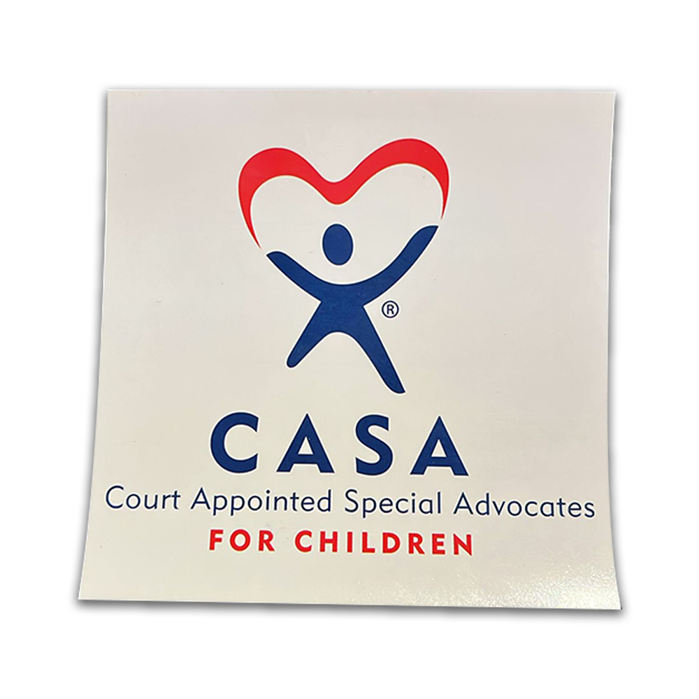Large CASA stickers