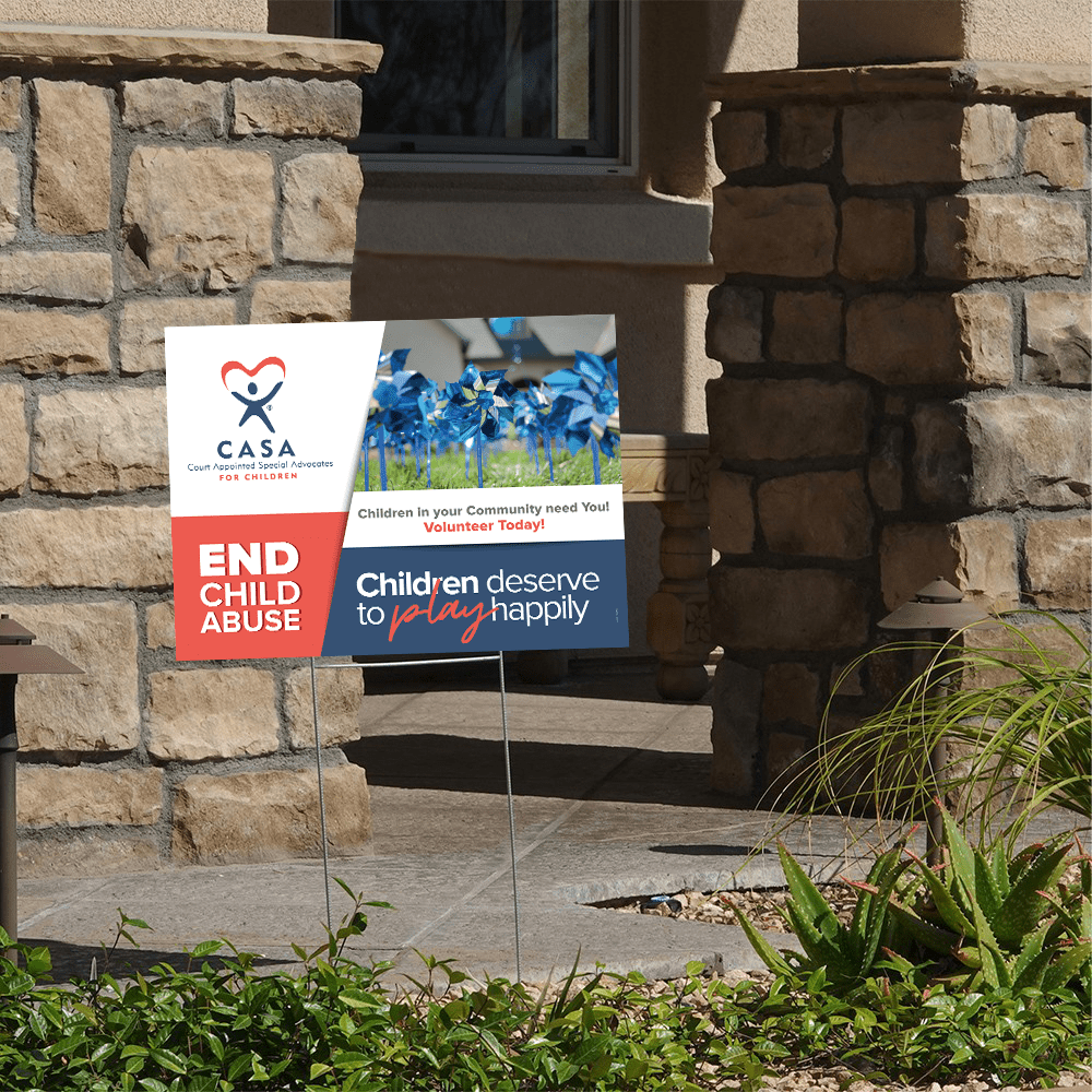 Yard Signs - 2 sides