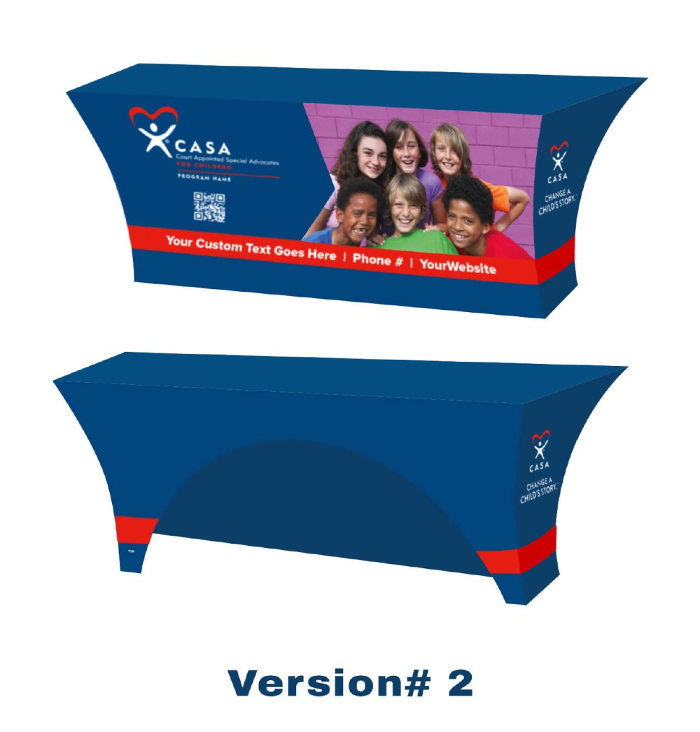 CUSTOM ULTRA STRETCH FIT TABLECLOTH - 128" x 86"