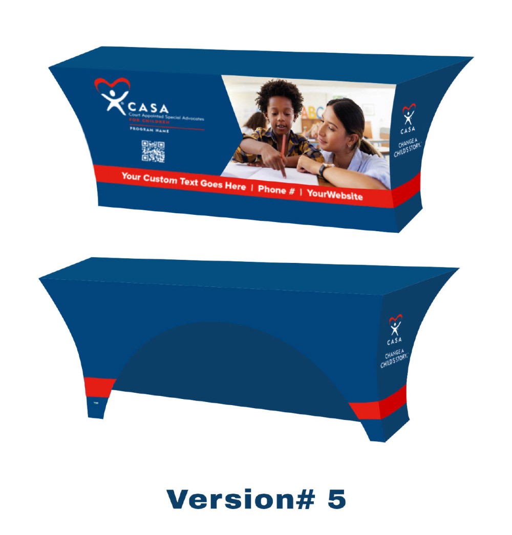 CUSTOM ULTRA STRETCH FIT TABLECLOTH - 128" x 86"