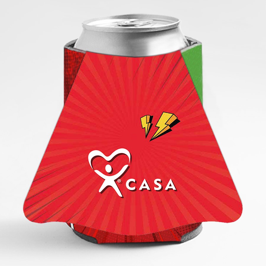 Superhero Cape Can Cooler