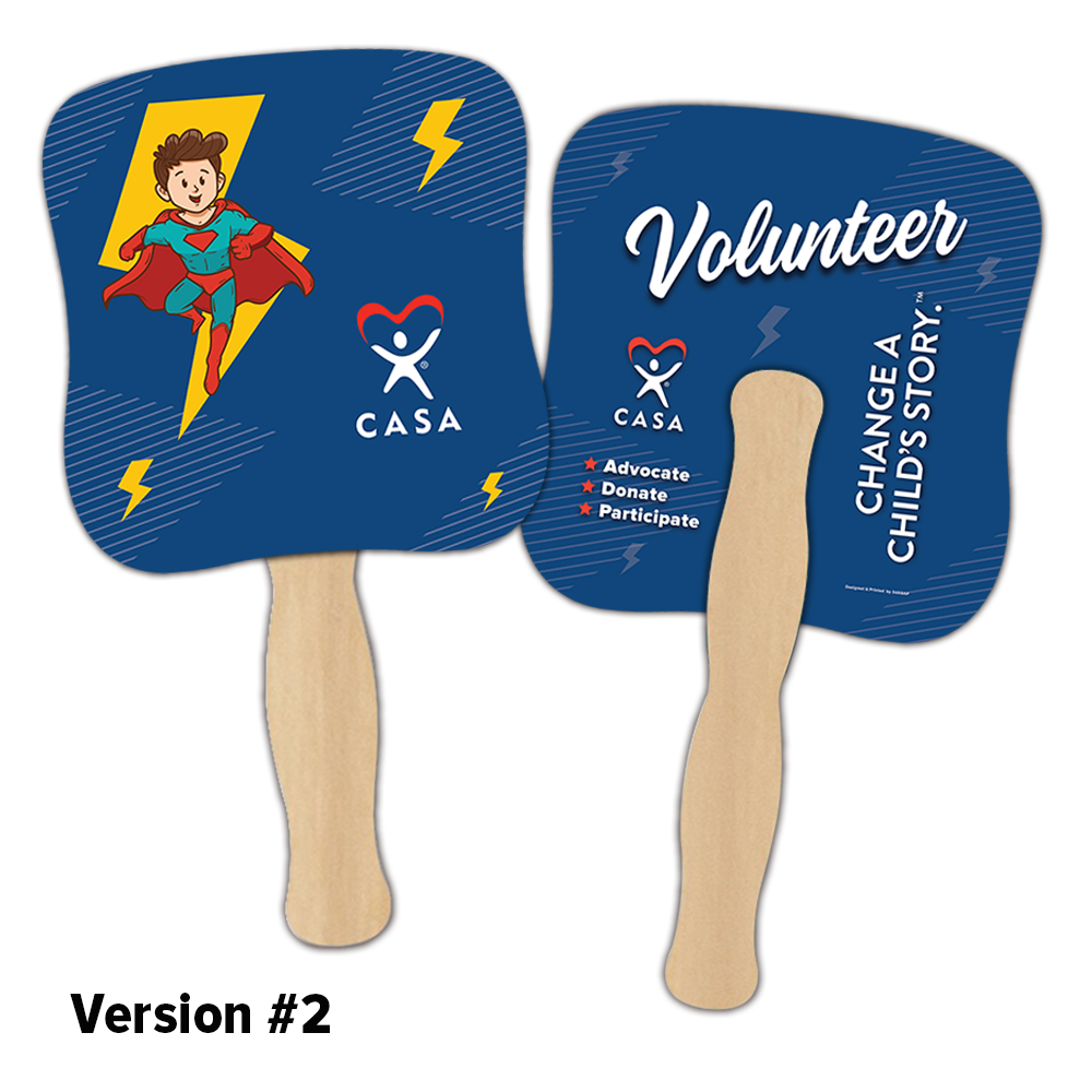 2-Sided Super Hero Hand Fans - SHOP Here